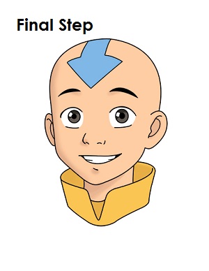 How to Draw Aang (Avatar)