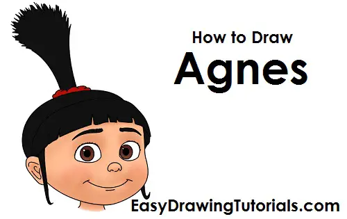 Learn How To Draw Agnes From Despicable Me Despicable Me