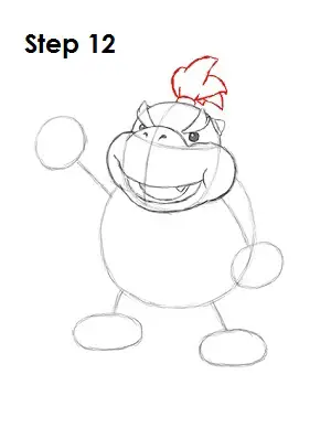 How to Draw Bowser Jr.