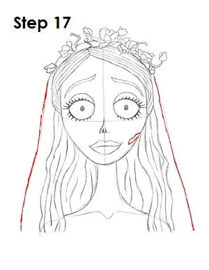 How to Draw Corpse Bride (Emily)
