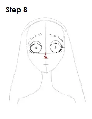 How to Draw Corpse Bride (Emily)