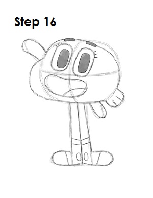 How to Draw Darwin Watterson