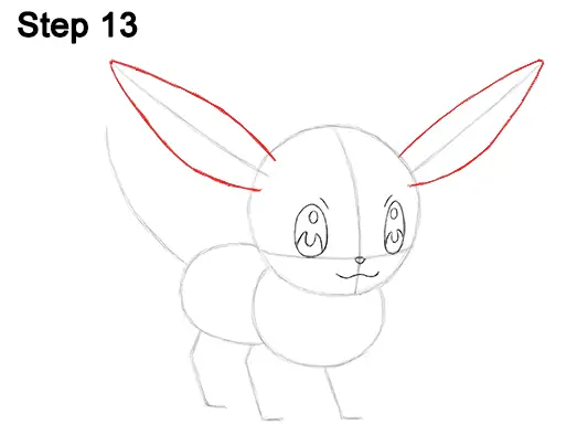 How to Draw Eevee from Pokemon