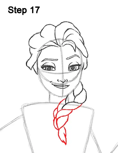 How to Draw Elsa (Full Body) from Frozen