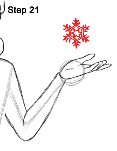 How to Draw Elsa (Full Body) from Frozen