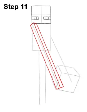 How to Draw an Enderman (Minecraft)