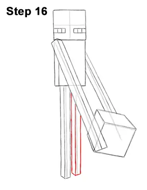 How to Draw an Enderman (Minecraft)