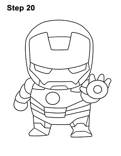 How to Draw Iron Man (Mini)