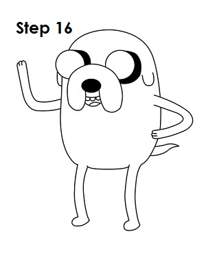 How to Draw Jake (Adventure Time)