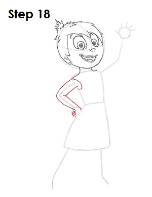 How to Draw Joy (Inside Out)