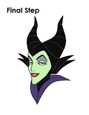 How to Draw Maleficent