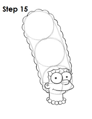 How to Draw Marge Simpson