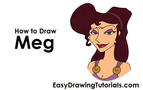 How to Draw Meg (Hercules)