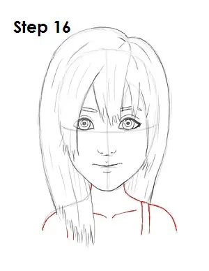 Namine Drawing How To Draw Namine From Kingdom Hearts With Easy Step