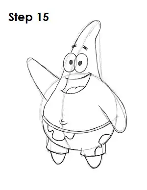 How to Draw Patrick Star