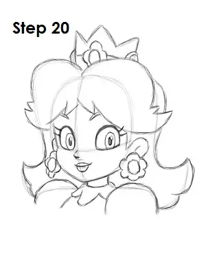 How to Draw Princess Daisy