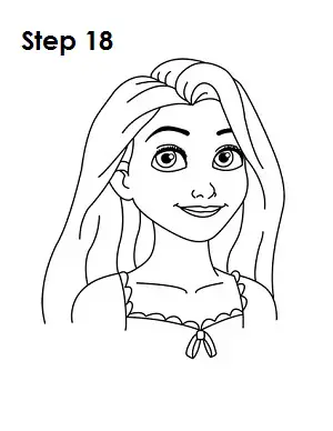 How to Draw Rapunzel