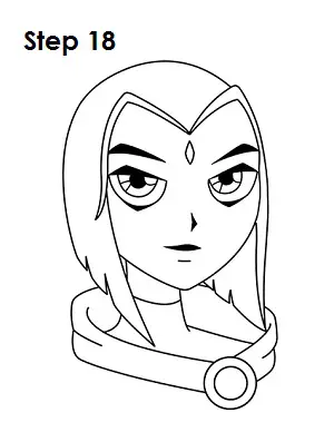 How to Draw Raven (Teen Titans)