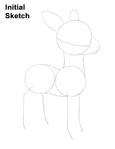 How to Draw Rudolph the Red-Nosed Reindeer