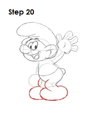 How to Draw a Smurf