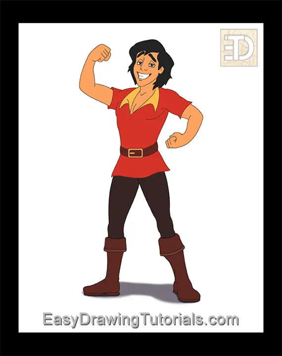 Aladdin as Gaston