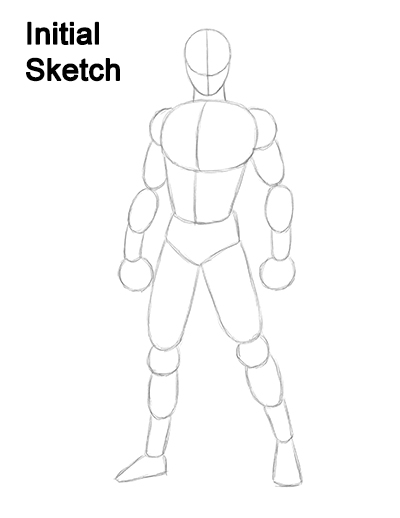 How To Draw Spider Man Full Body 
