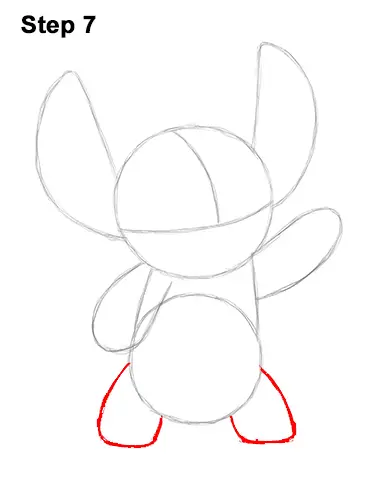 How to Draw Stitch (Full Body)