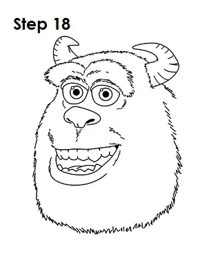 Sully From Monsters Ink Coloring Coloring Pages