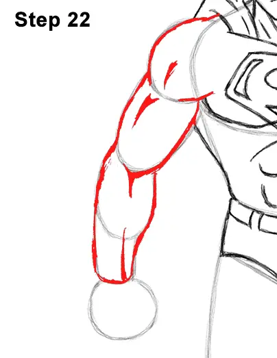 How to Draw Superman (full body)