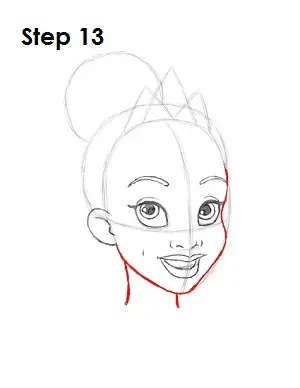 How to Draw Princess Tiana