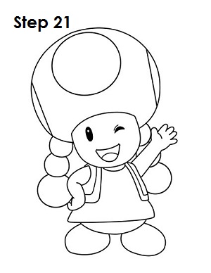 How to Draw Toadette