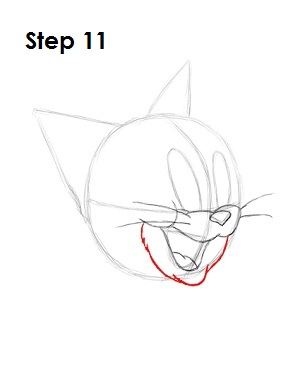 How to Draw Tom (Tom and Jerry)