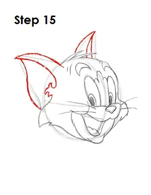 How to Draw Tom (Tom and Jerry)