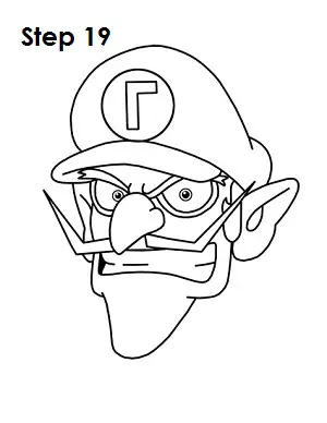 How to Draw Waluigi