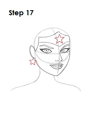 How to Draw Wonder Woman