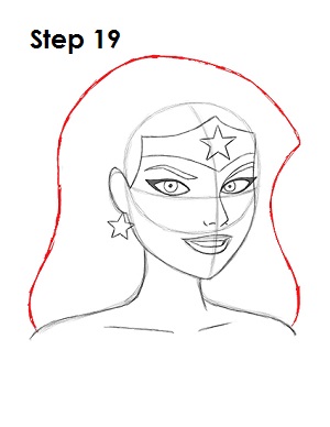 How to Draw Wonder Woman