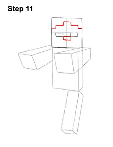 How to Draw a Zombie (Minecraft) VIDEO & Step-by-Step Pictures